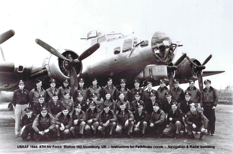 Pathfinder Navigator Instructors Station #102 Alconbury 482nd Bomb ...